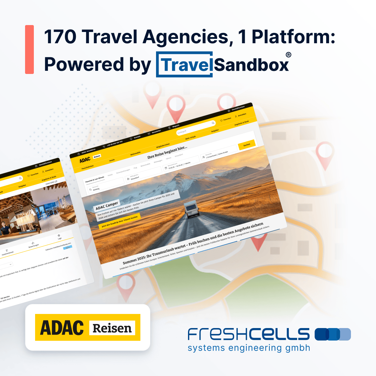 freshcells Launches ADAC Travel Portal with Revolutionary Platform and ...