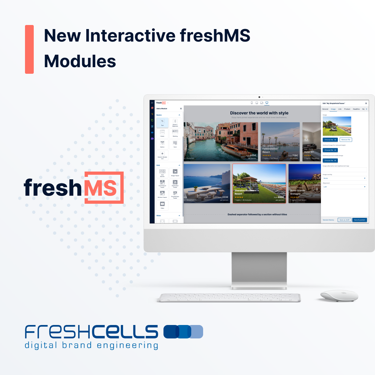 freshcells presents new, interactive modules for its freshMS CMS ...